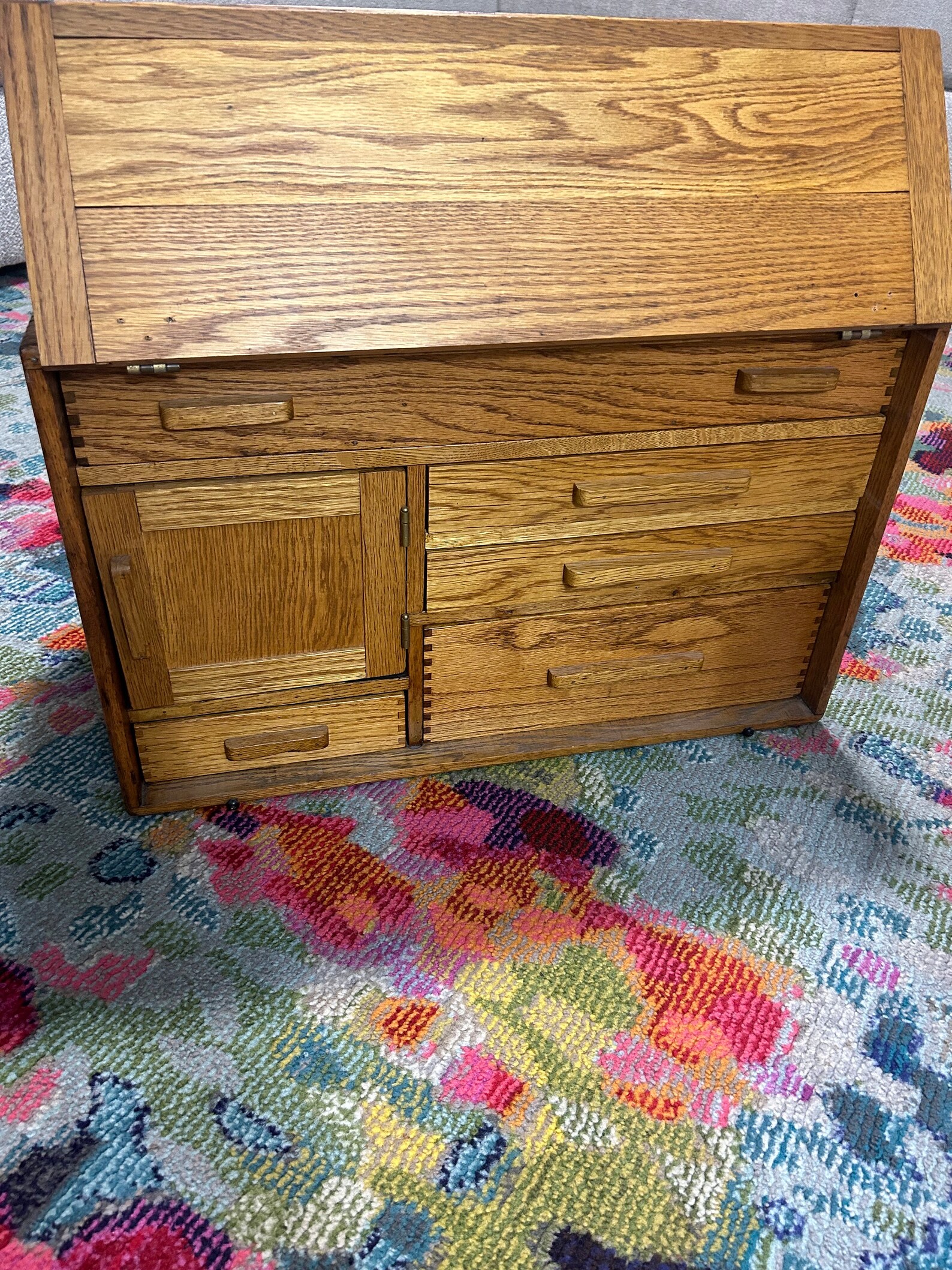 Antique Machinist Style Tool Box - Etsy