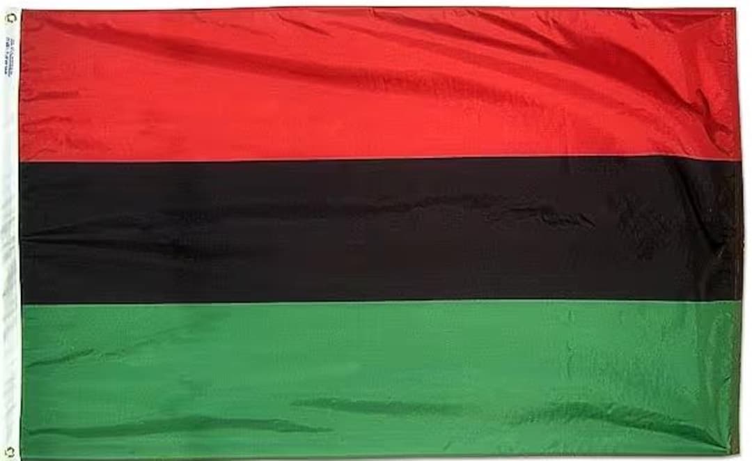 Pan African Flag Liberation Flag 3 FT X 5 FT by Any Means Necessary ...