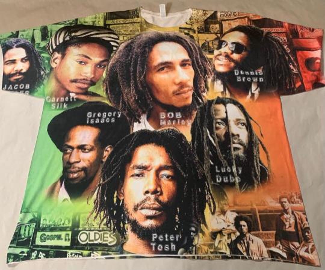 Reggae Singers Legends Shirt Rastafari Jamaica Africa Reggae Music ...
