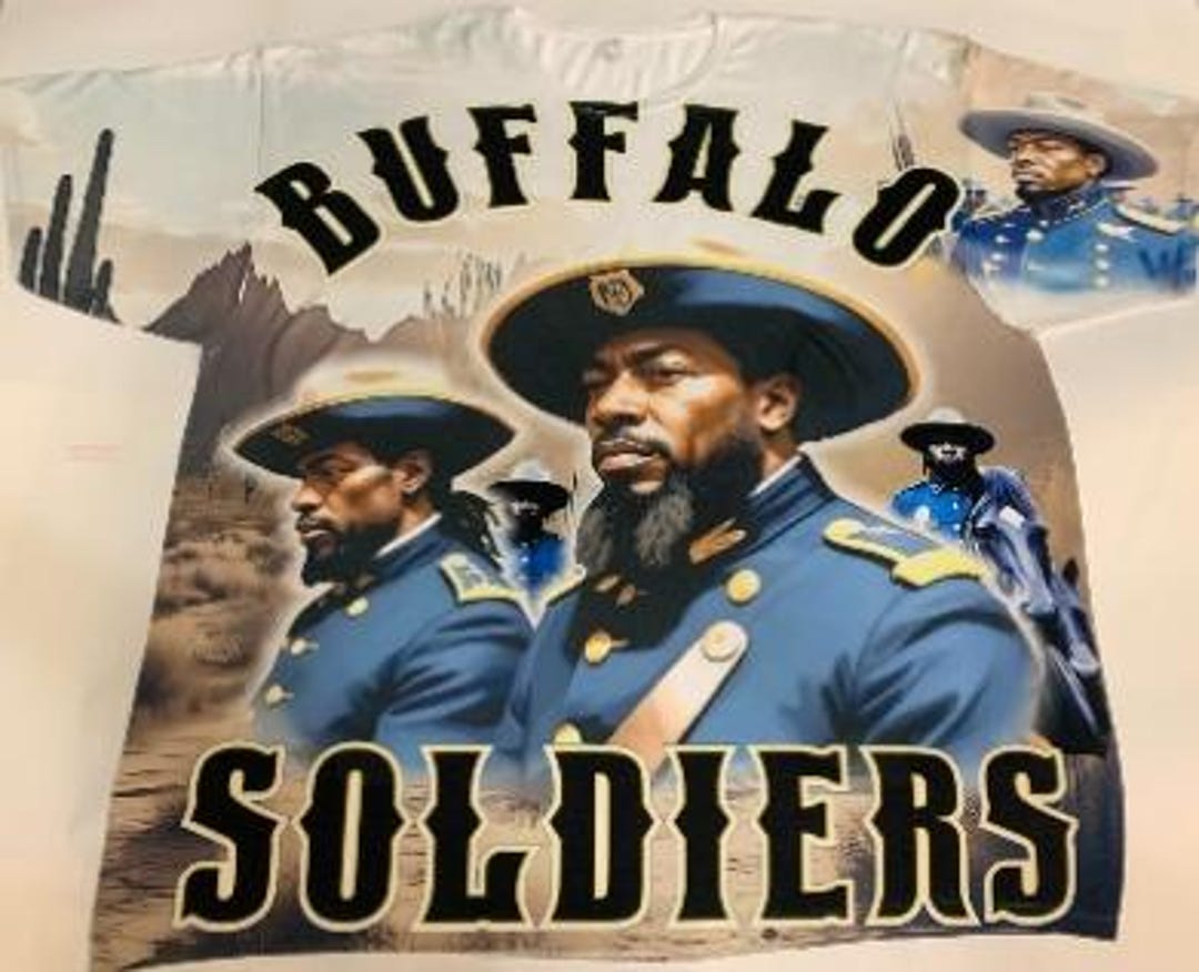 Buffalo Soldiers Shirt African American War Heroes Juneteenth Black ...