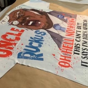 B00ndocks Uncle R#ckus Shirt Black History Month Cartoons - Etsy