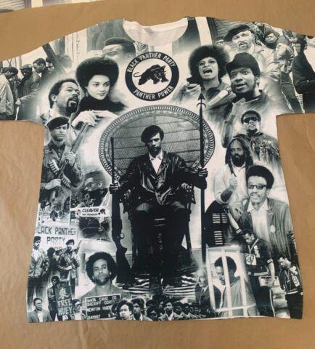 Black Panther Party Shirt Family Tree Fred Hampton Huey P. Newton Bobby ...