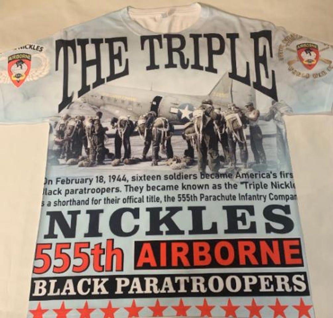 Tuskegee Airmen Shirt the Triple Nickles African American Pilots ...
