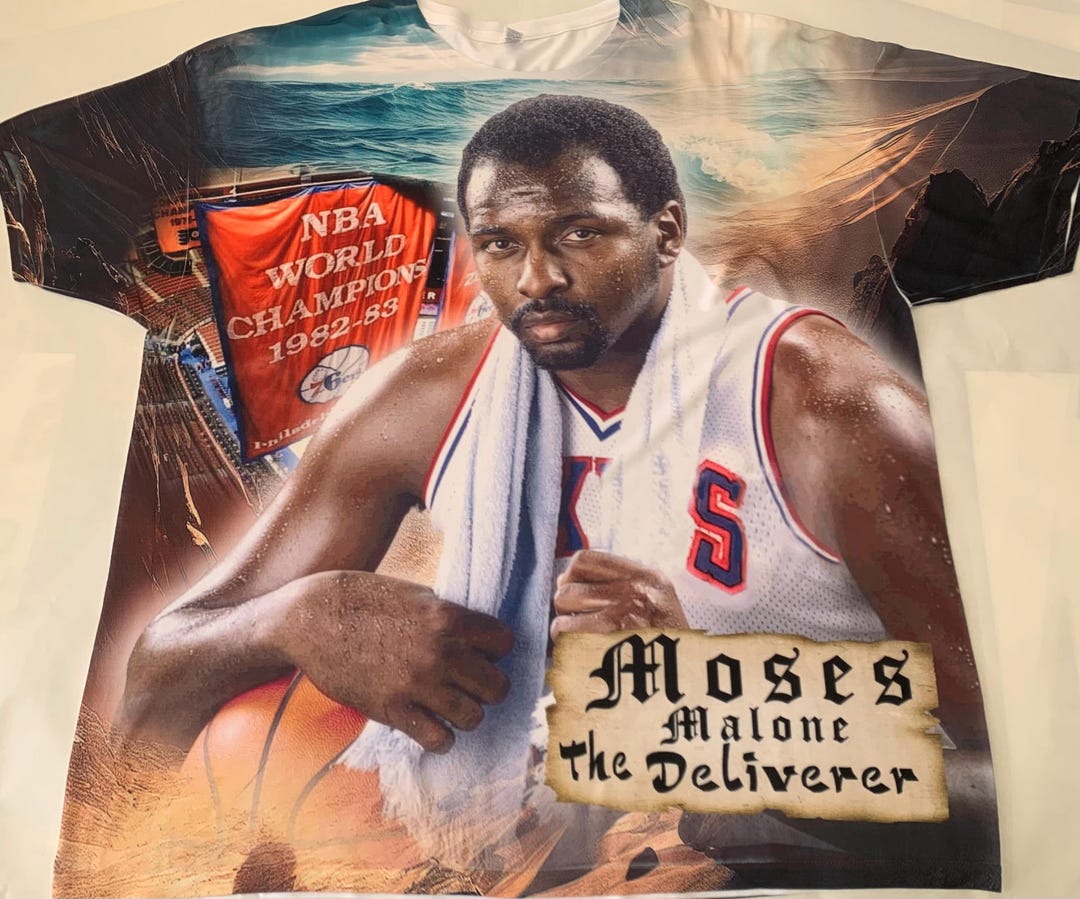 Moses M@l0ne Shirt Basketball Classic - Etsy