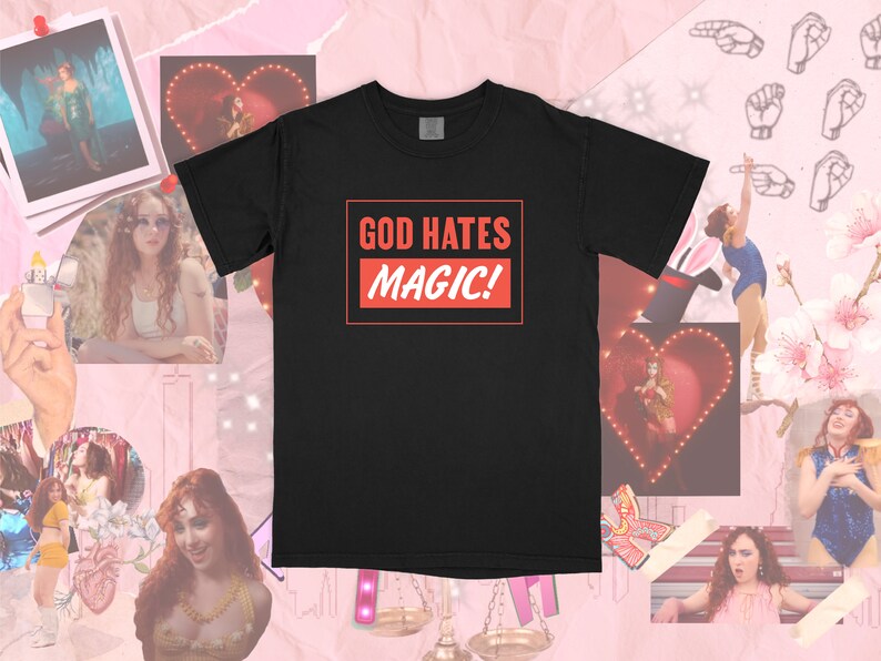 God Hates Magic Tee - Etsy
