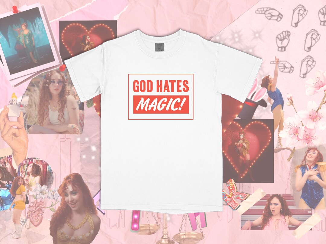 God Hates Magic Tee - Etsy