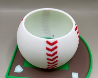 Baseball Planter / Baseball Decor / Indoor Planter / Succulent Planter ...