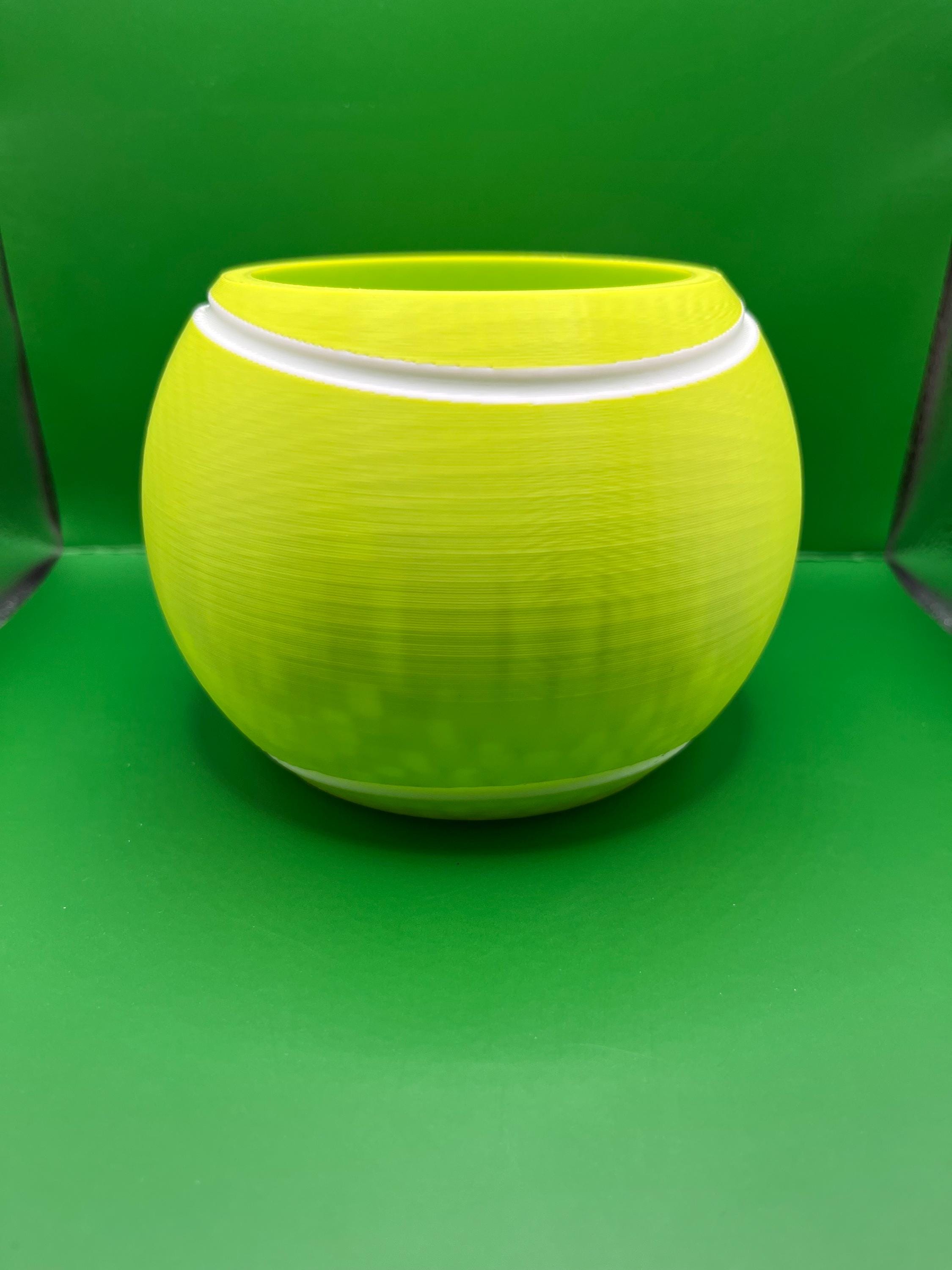 Tennis Ball - Candy Dish - Center Piece - Succulent Pot - Etsy