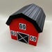 3D Printed Decorative Barn: Farmhouse Decor (3x3x2 Inches) - Etsy