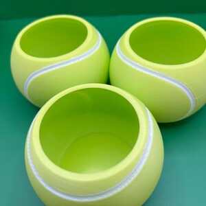 Tennis Ball - Candy Dish - Center Piece - Succulent Pot - Etsy