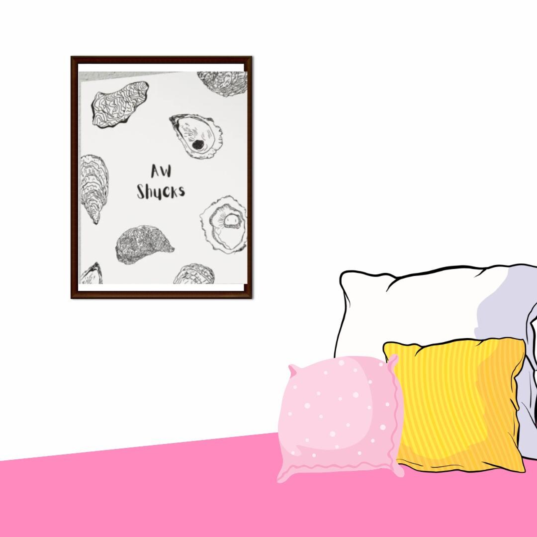 Aw Shucks Poster - Etsy