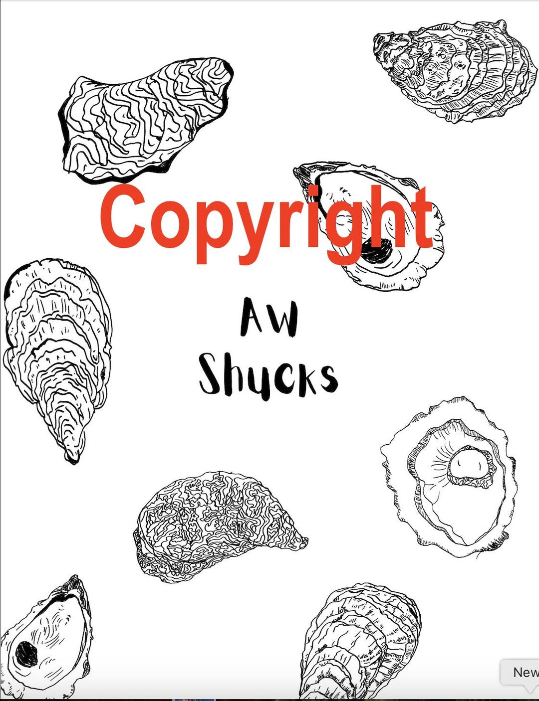 Aw Shucks Digital Download - Etsy