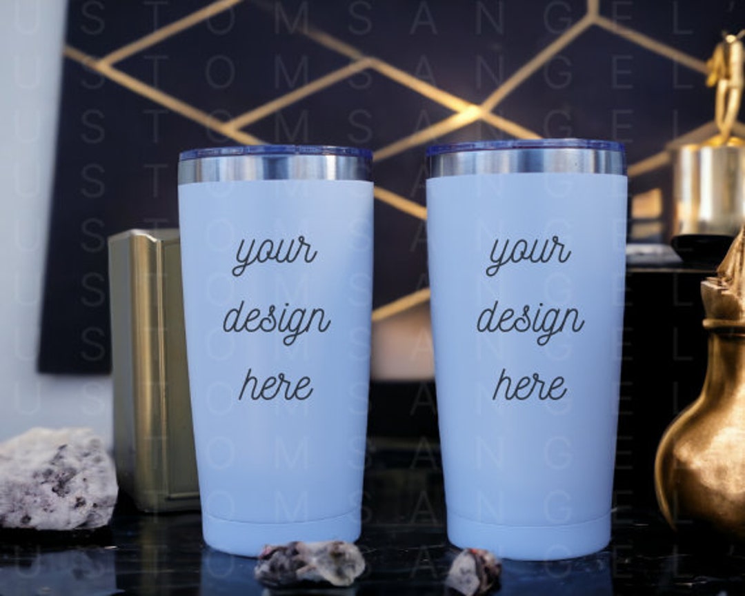 20 Oz Tumbler Mockup Travel Mug Wrap Around Mock up PNG - Etsy