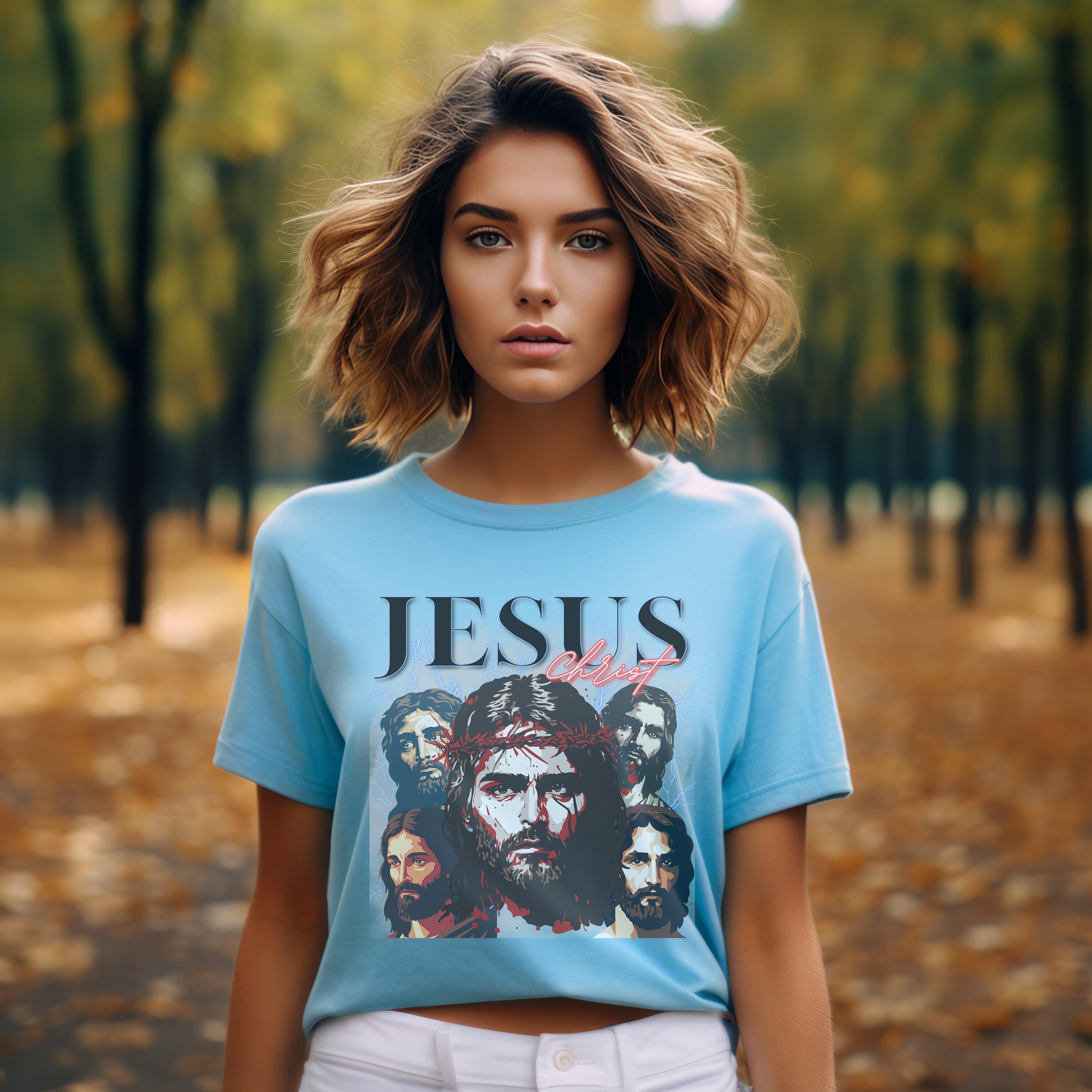 Vintage Bootleg Jesus Christ Shirt Funny Ridiculous Easter Tshirt ...