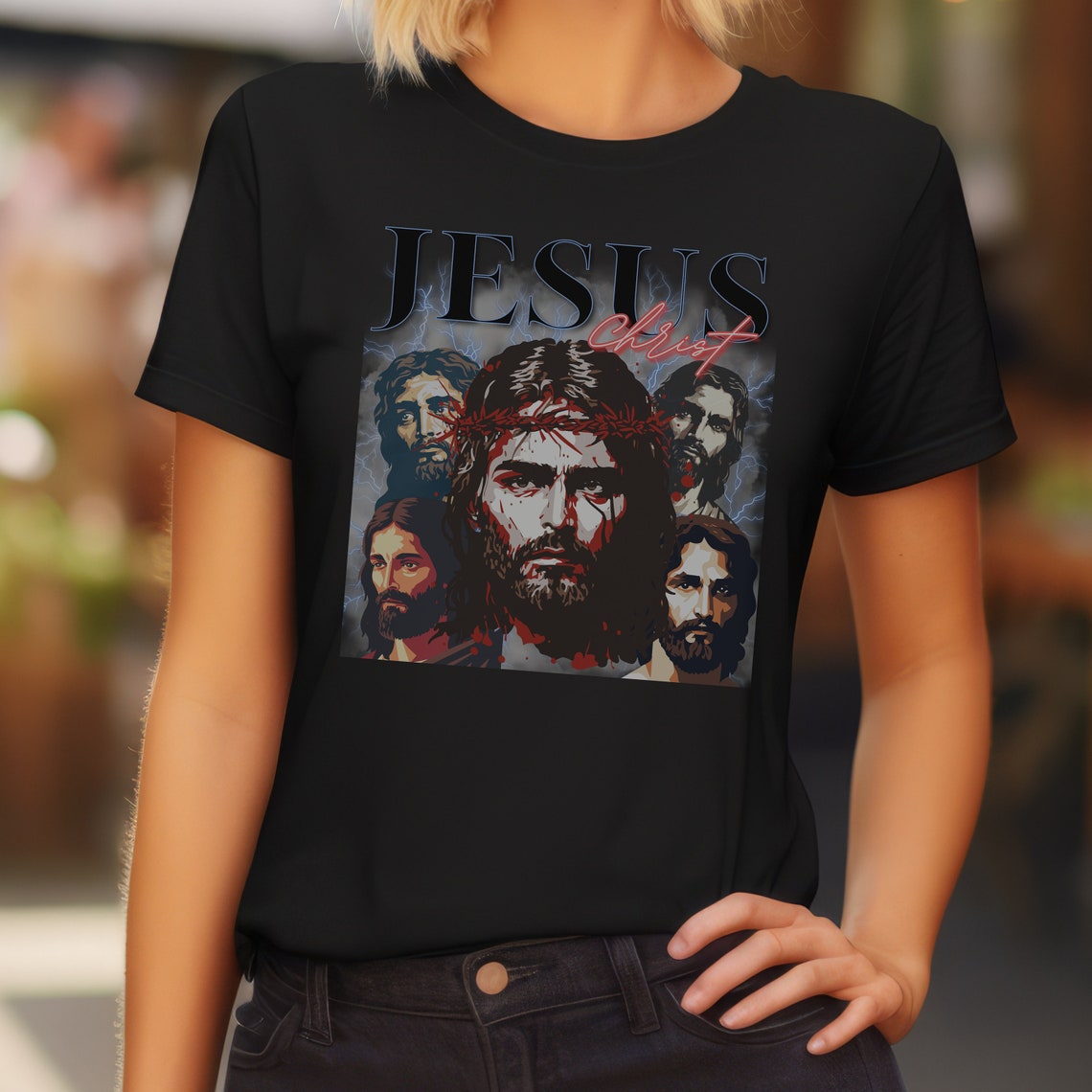 Vintage Bootleg Jesus Christ Shirt | Funny Ridiculous Easter Tshirt ...