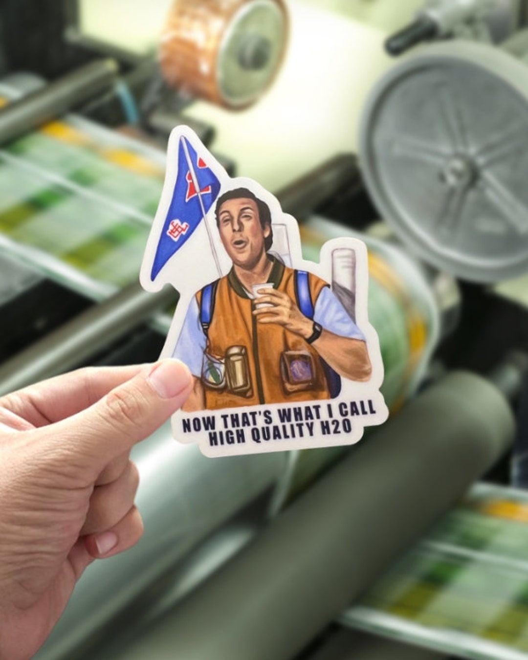 Bobby Boucher H2o Waterboy Vinyl Sticker or Magnet matte Finish - Etsy