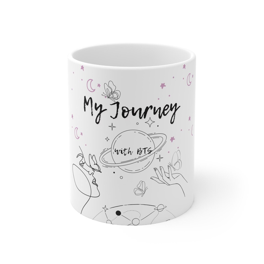 BTS Ceramic Coffee Cups, ARMY Theme Cup, K-pop Mug, Bangtan Boys Tea ...