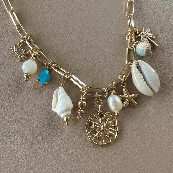 Beachy Necklace - Etsy