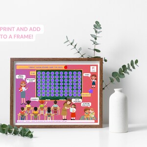 Brave Talking Reward Chart for Primary School Girls Aged 5-11 Years ...