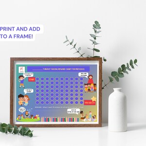 Brave Talking Reward Chart for Preschool Boys Aged 3-5, Selective ...