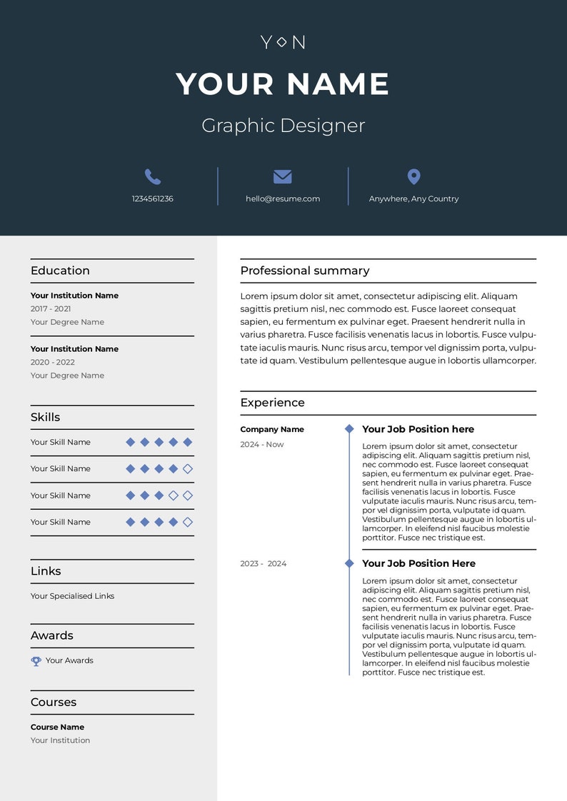 Professional Resume Formatting Service - Stand Out With Customized ...