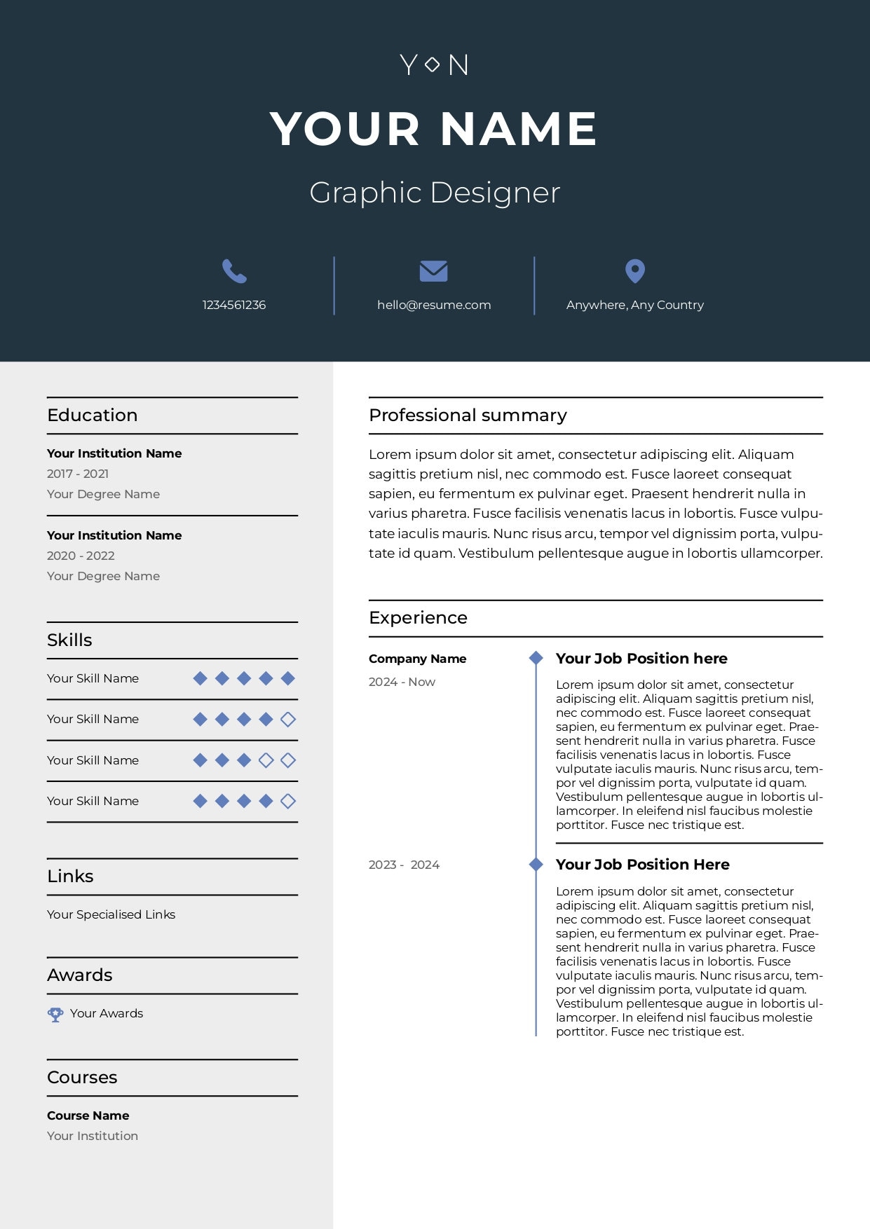 Professional Resume Formatting Service - Stand Out With Customized ...
