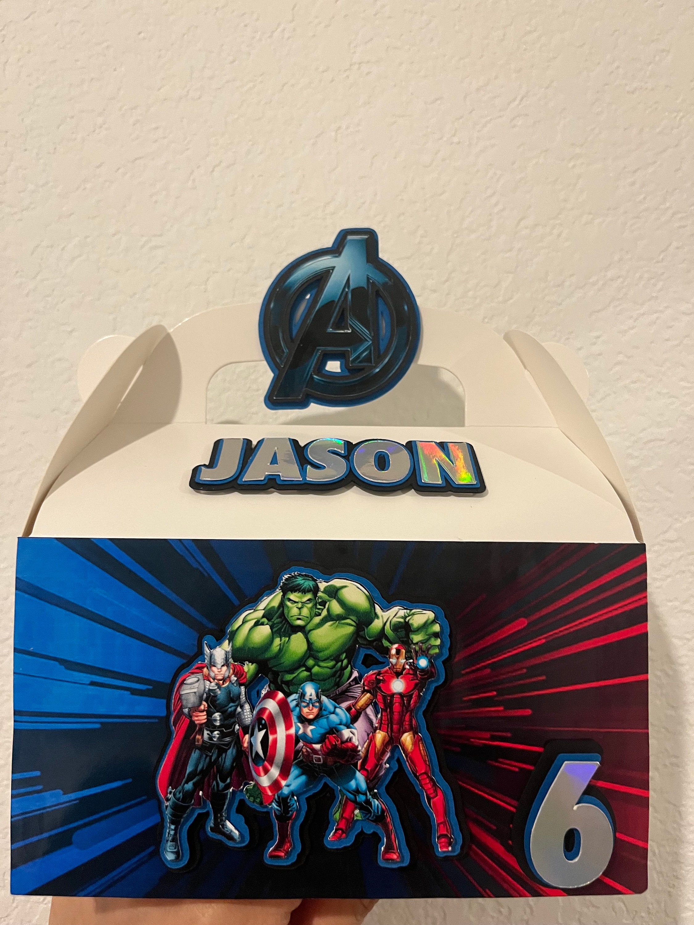 Avengers Gable Box - Etsy