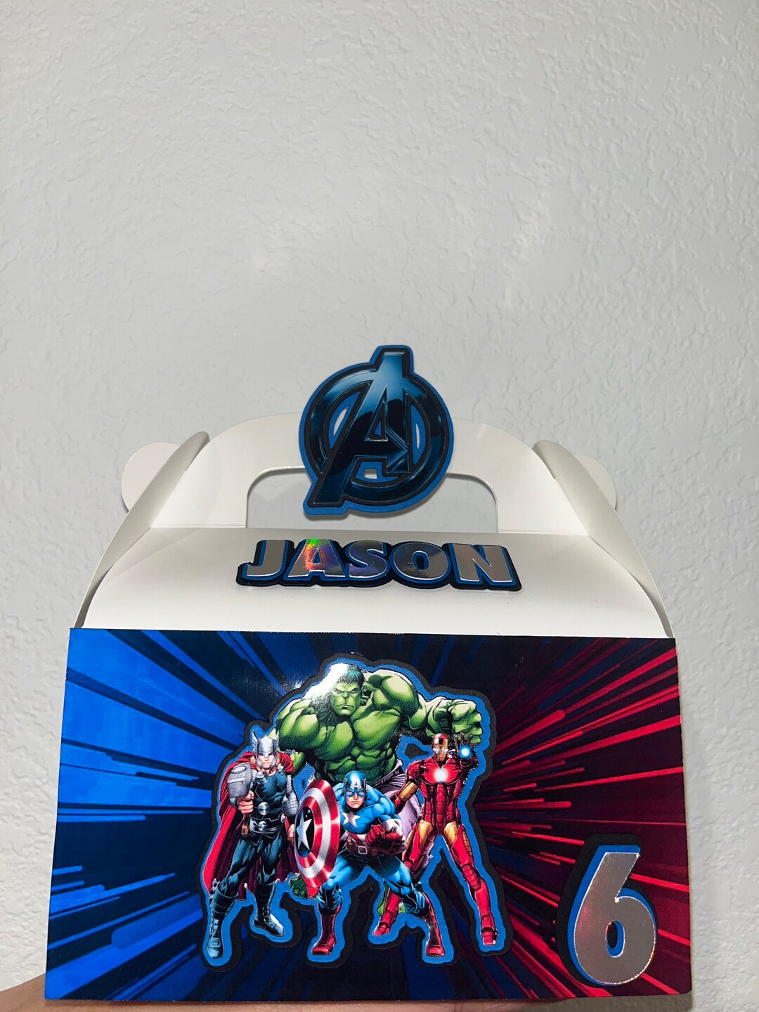 Avengers Gable Box - Etsy
