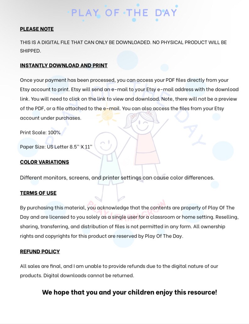 Presidents' Day Activities - Etsy