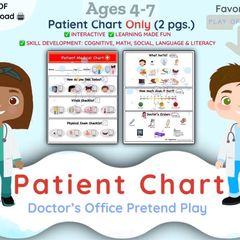 Doctor Pretend Play - Etsy