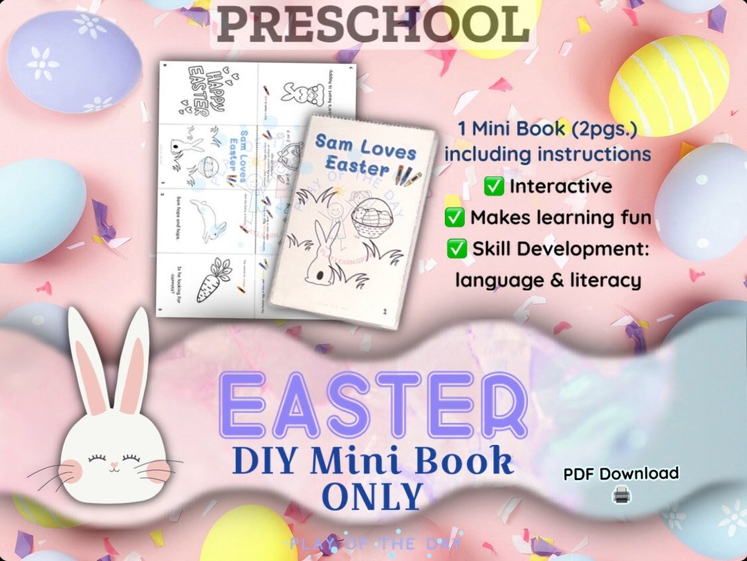 Easter Mini Book - Etsy
