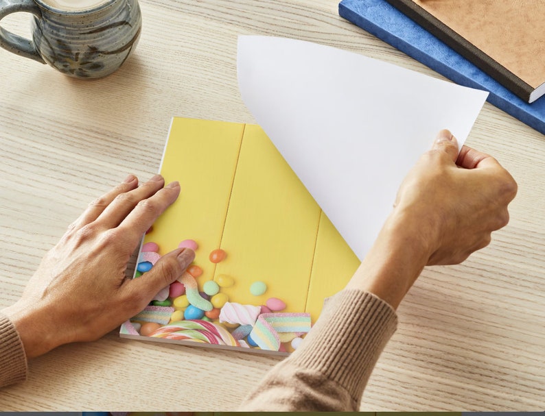 Large Candy Spill Notepad, Kids Letter Writing Set, Summer Camp ...