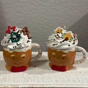 Christmas Hot Chocolate Mug-christmas Fake Bake Mugs-winter Mugs-winter ...