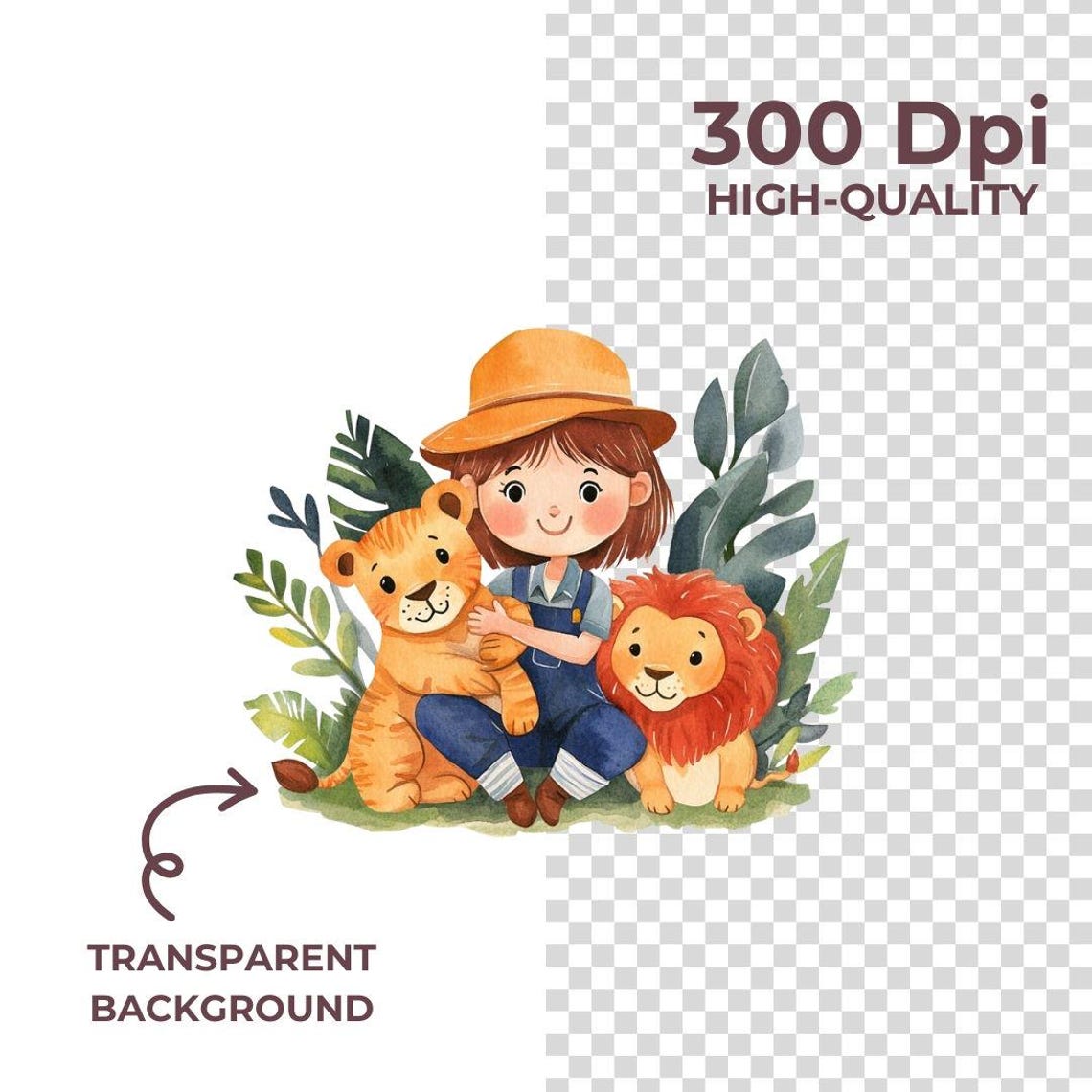 Career Day Kids Clipart | Watercolor PNG (digital Download) - Etsy