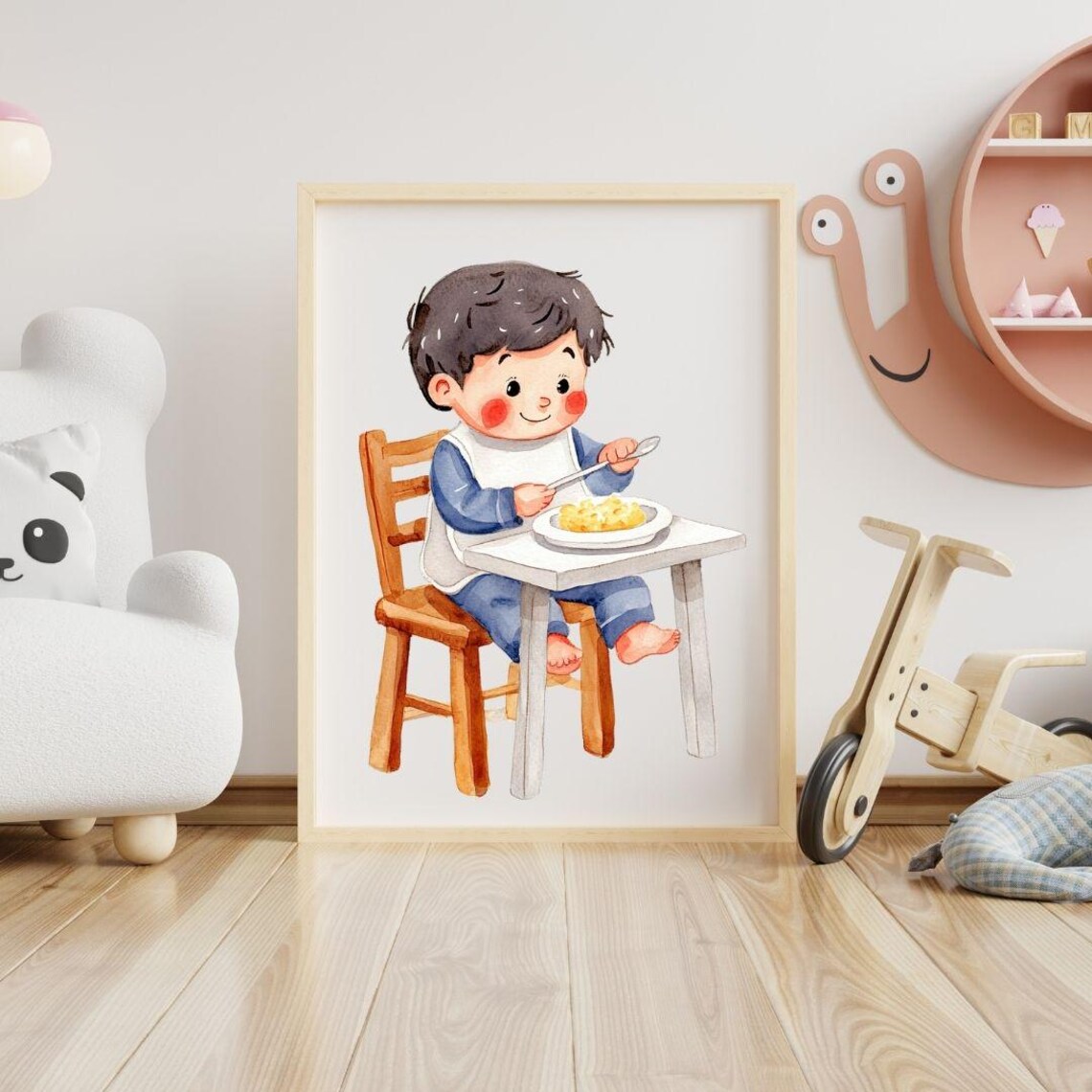 Kid Routines Watercolor PNG | Daily Routine Clipart | Morning & Evening ...