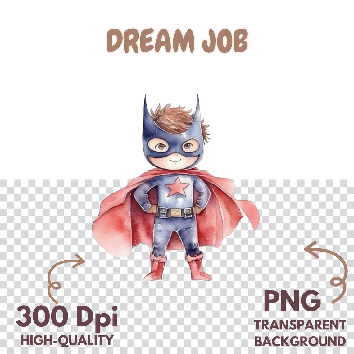 Kids Dream Jobs Clipart Set - 92 PNG Files for Educational & Creative ...