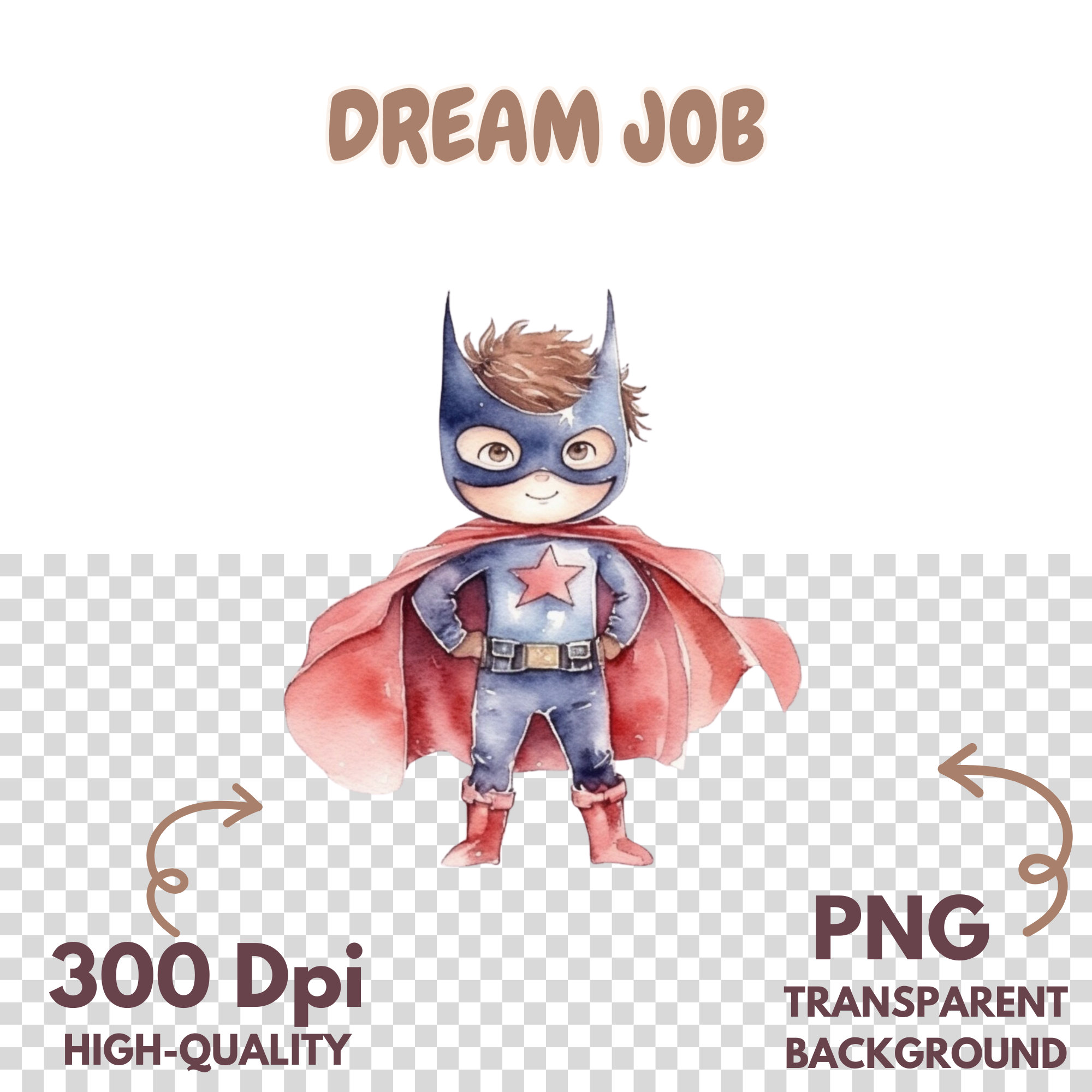 Kids Dream Jobs Clipart Set – 92 PNG Files (digital Download) - Etsy