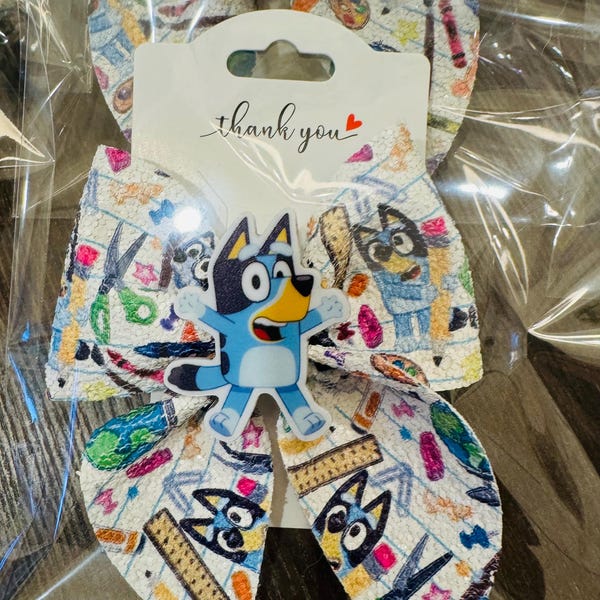 Bluey Back to School Clipart - Etsy