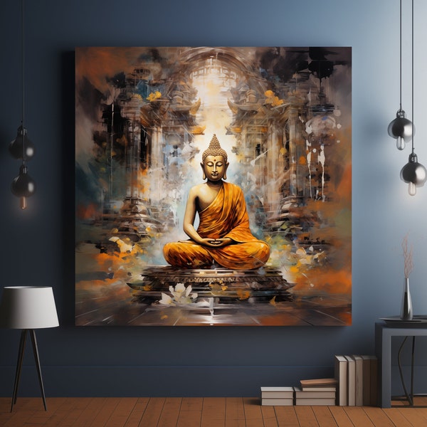 Buddha Poster - Etsy