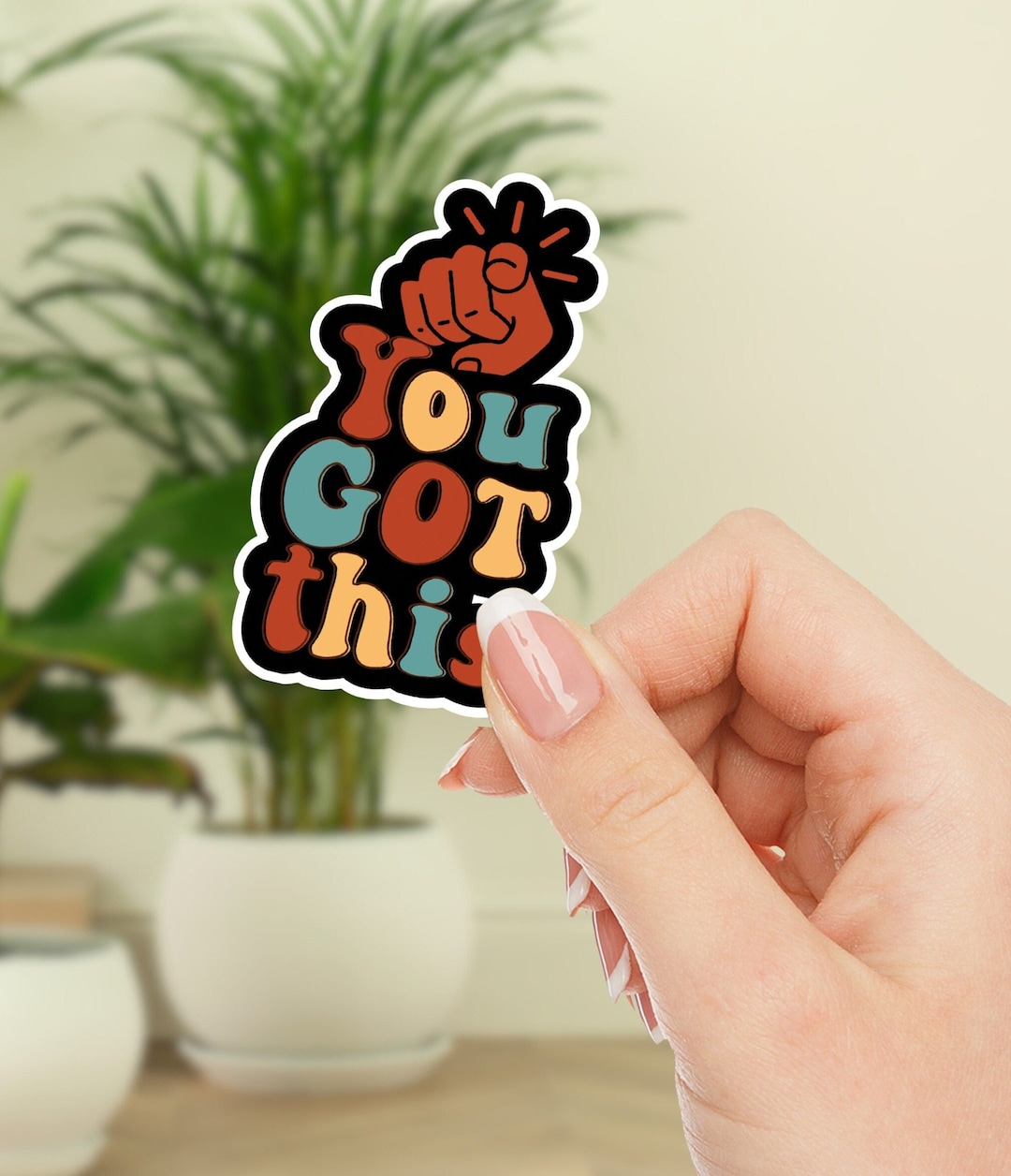 You Got This Motivational Sticker Affirmation for Productivity Sticker ...