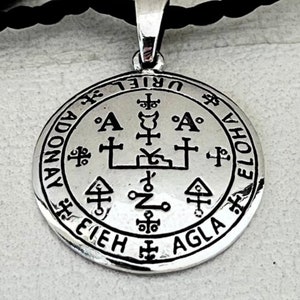 Sigil of the Archangel Uriel Pendant Pentacle of the Archangels Seal ...