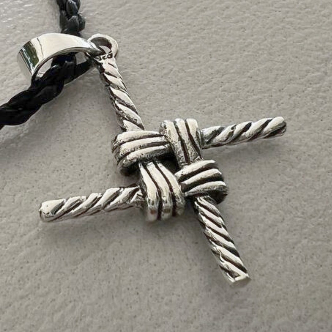 Saint Brigid’s Cross Pendant Sterling Silver 925 – Handmade Celtic Knot ...