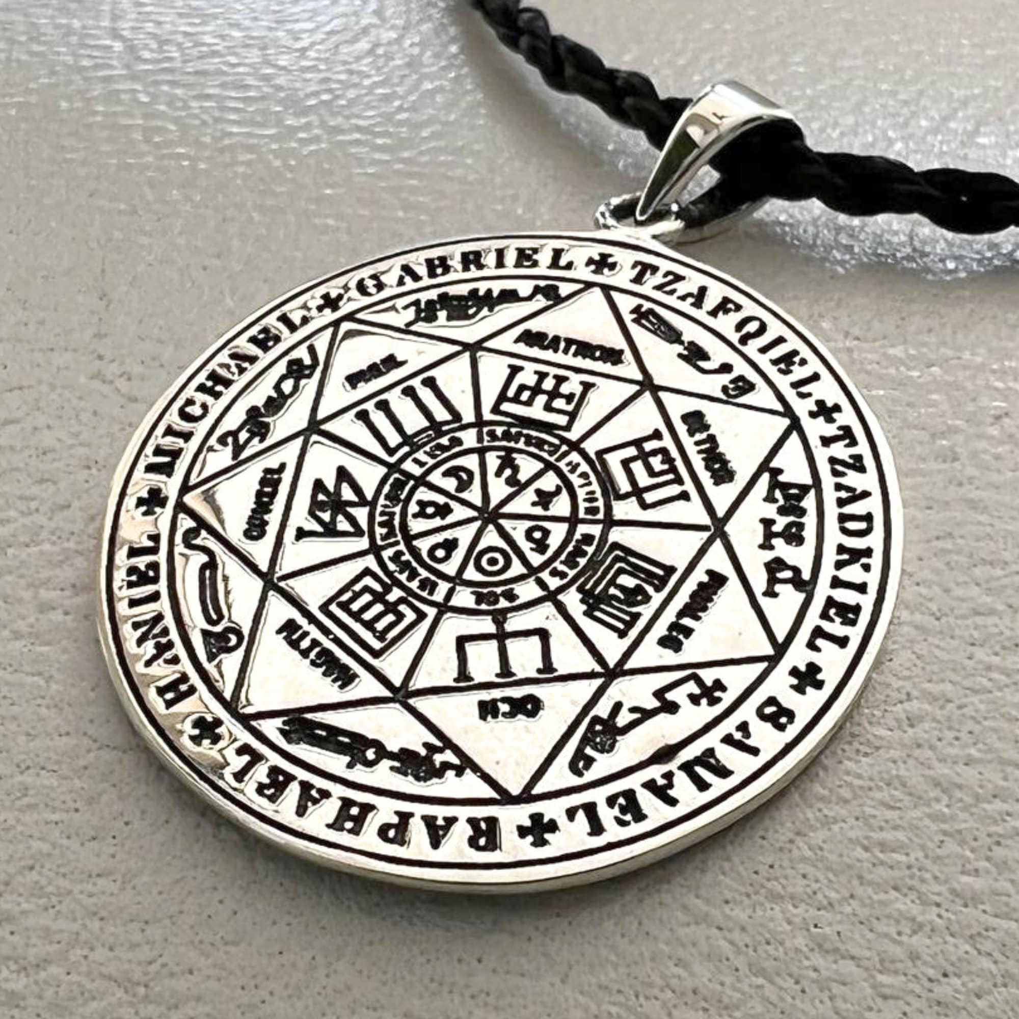The Seal of the Seven Archangels Seals of Solomon Judaism Occult ...