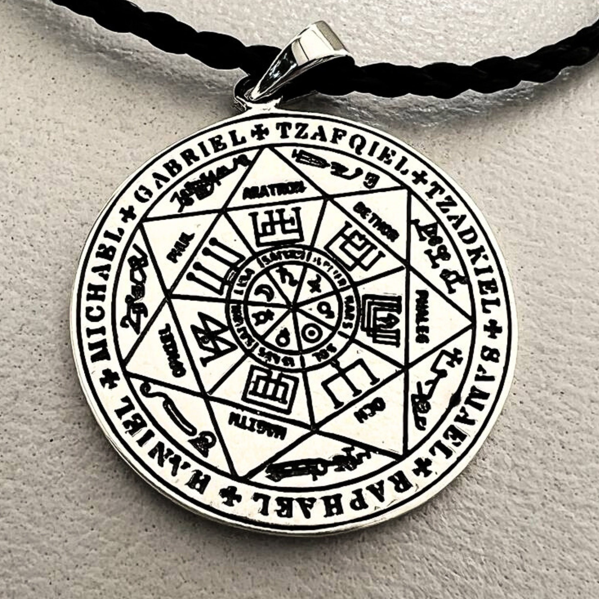 The Seal of the Seven Archangels Seals of Solomon Judaism Occult ...