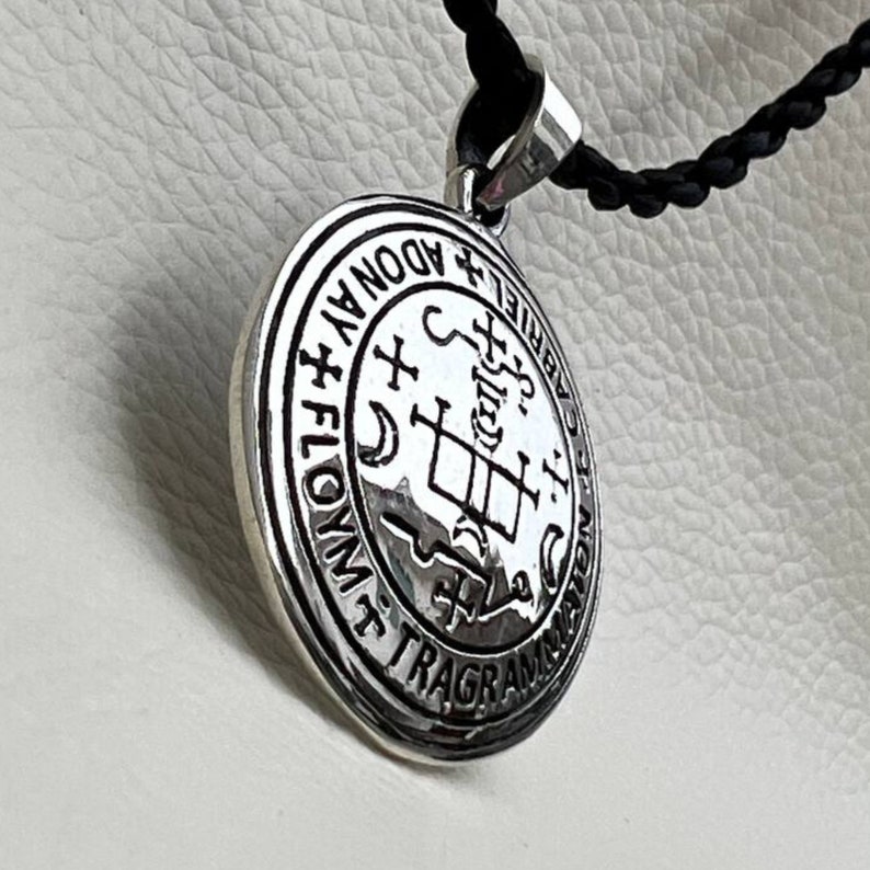 Handmade Seal of Archangel Gabriel Pendant, Angel Sigil Amulet ...