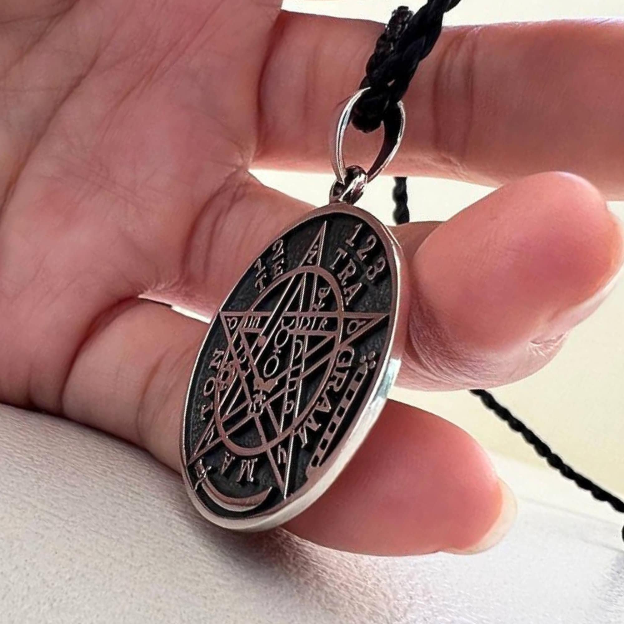 Pentagram of Eliphas Levi Magic Tetragrammaton Star Solomon Seal Sacred ...