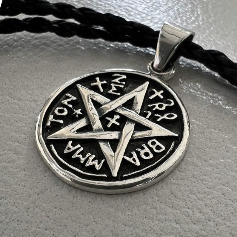 Pentagram Tetragrammaton Star Solomon Seal Sacred Symbols Talisman ...