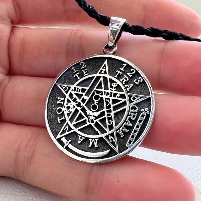 3D Pentagram of Eliphas Levi Magic Tetragrammaton Star Solomon Seal ...
