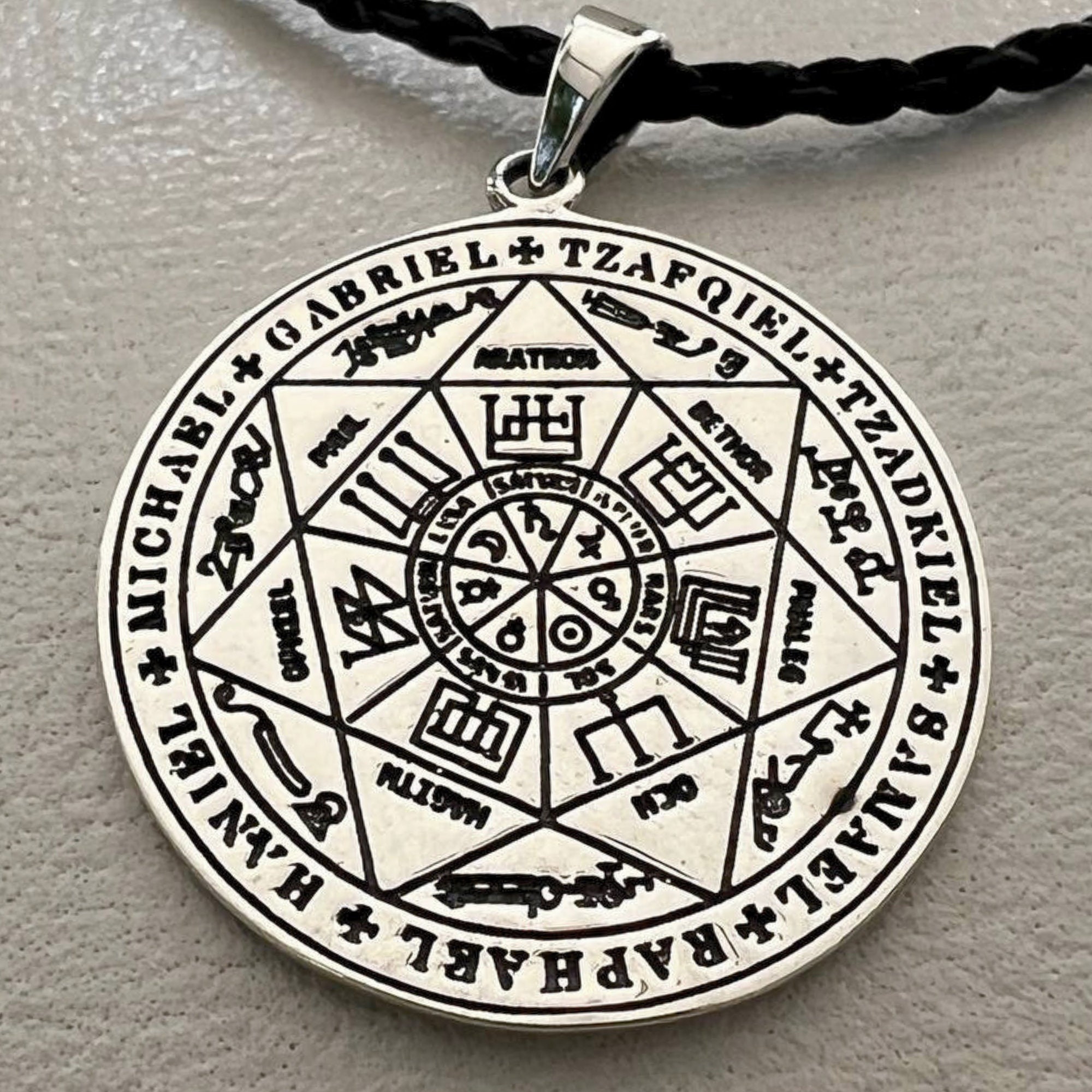 The Seal of the Seven Archangels Seals of Solomon Judaism Occult ...