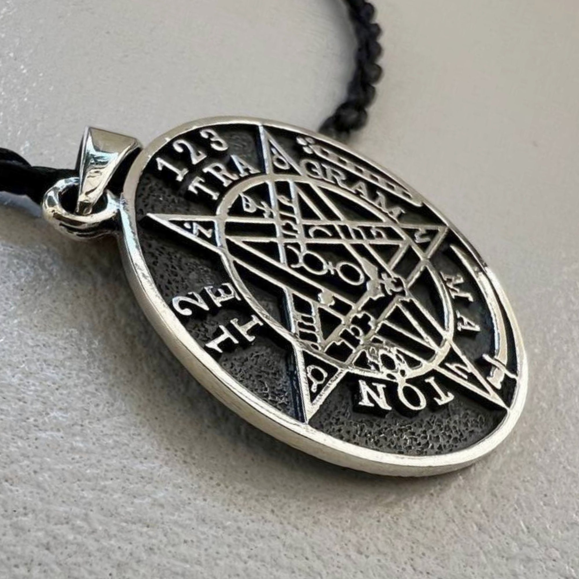 Pentagram of Eliphas Levi Magic Tetragrammaton Star Solomon Seal Sacred ...